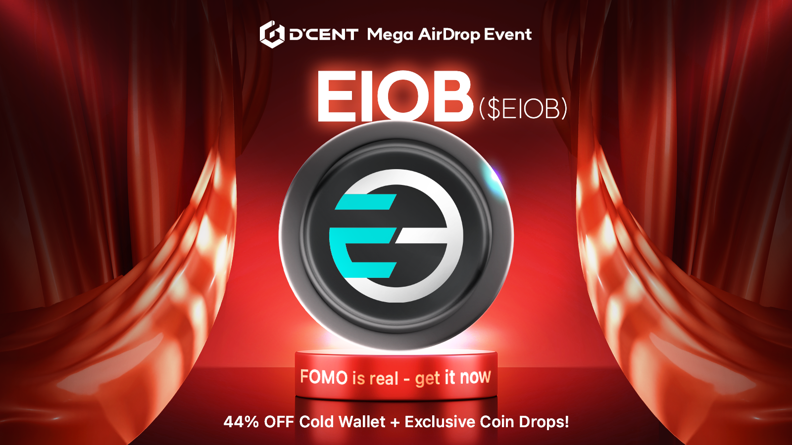 D'CENT Mega Airdrop Spotlight 5: EIOB - Revolutionizing the Digital Ec