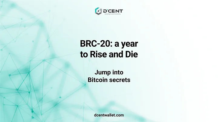 BRC-20: a year to Rise and Die?