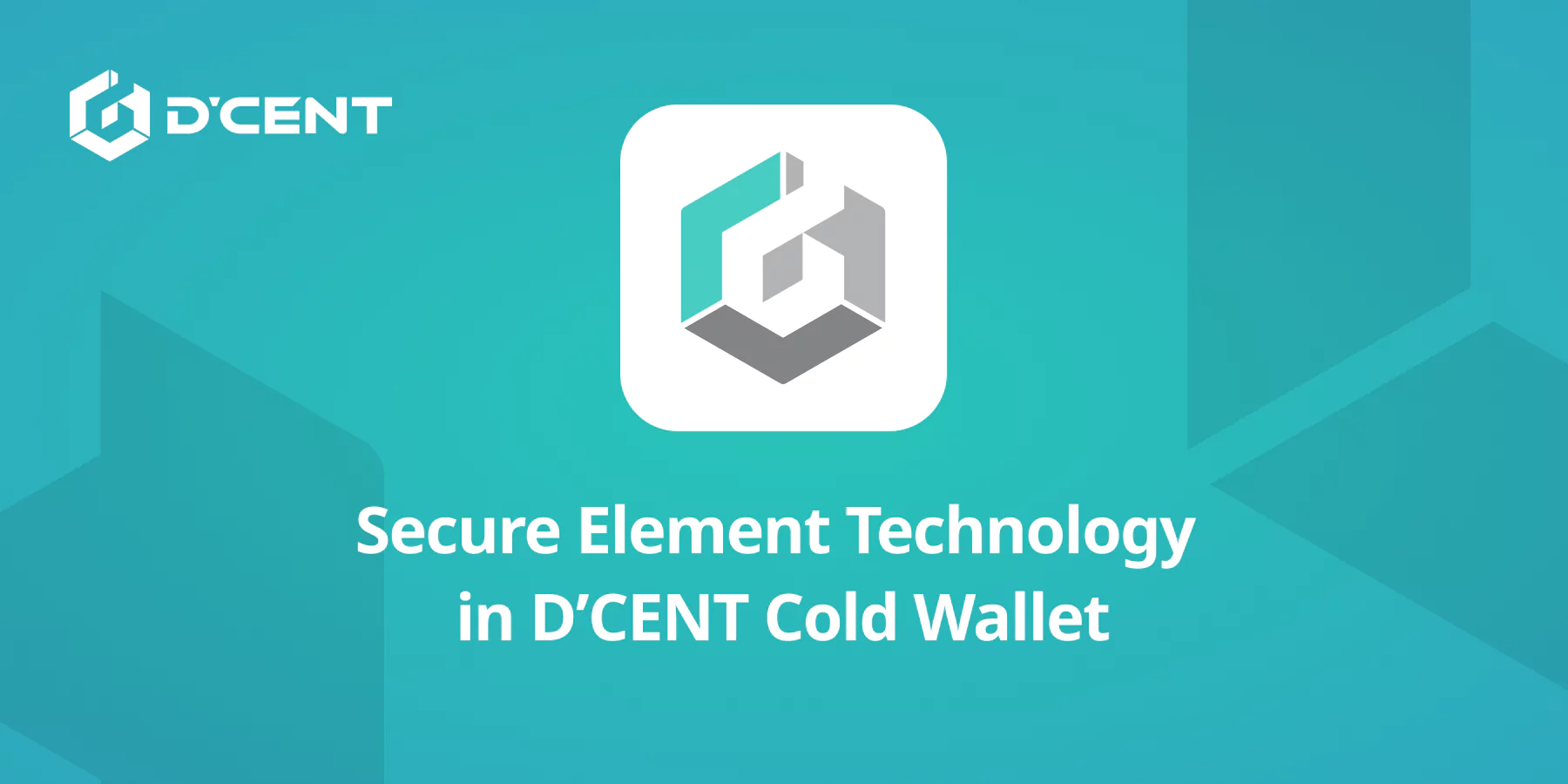 Secure Element Technology in D'CENT Cold Wallet
